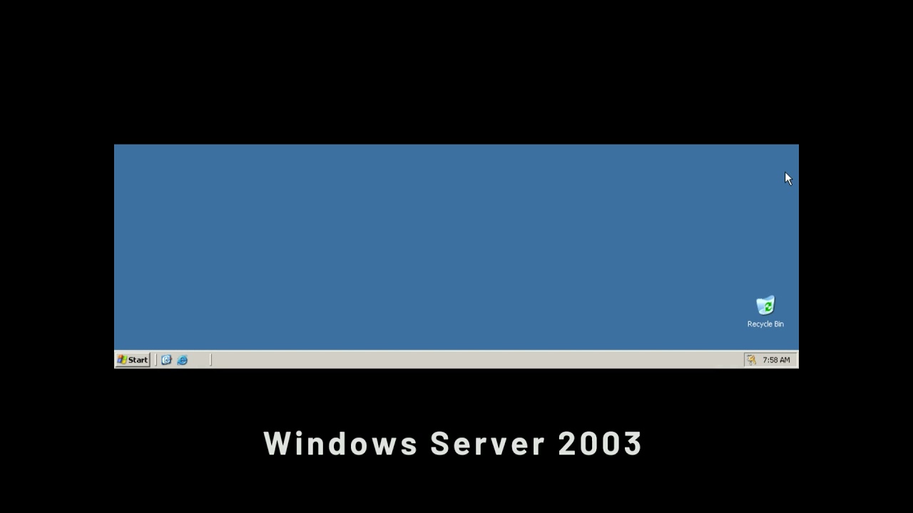 Evolution of Microsoft Windows Server Taskbar (1996-2022) - YouTube