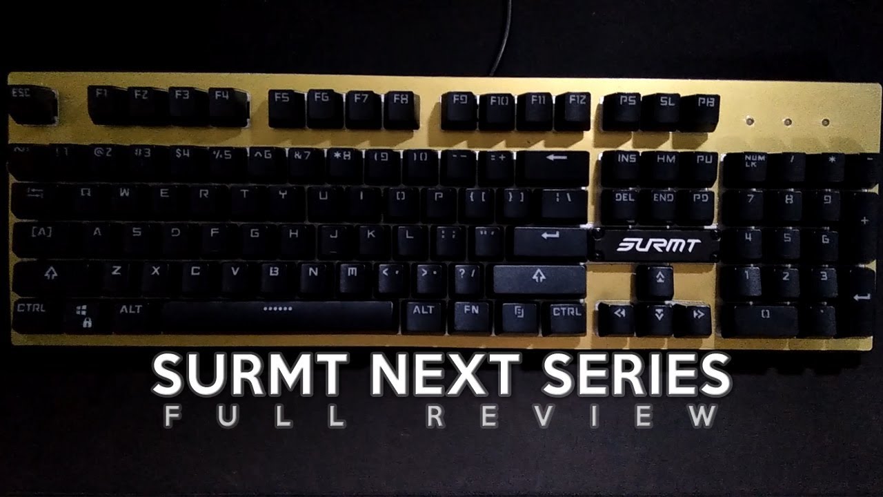 Surmt Next Series Mechanical Keyboard - Review - YouTube