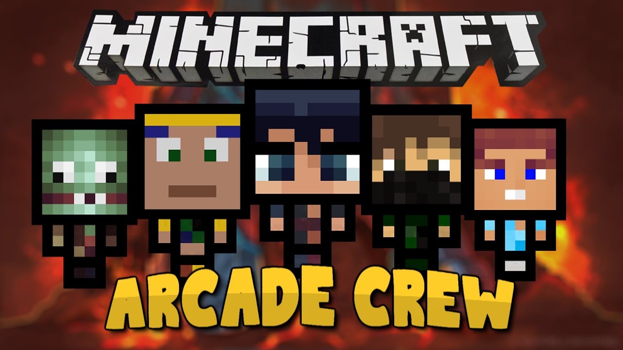 THE ARCADE CREW | Minecraft Trailer / introduction video! - YouTube