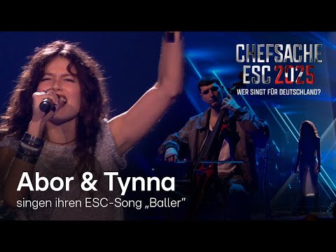 Abor & Tynna – Baller (ESC-Song) 💥​  ​​| Chefsache ESC 2025 🎤