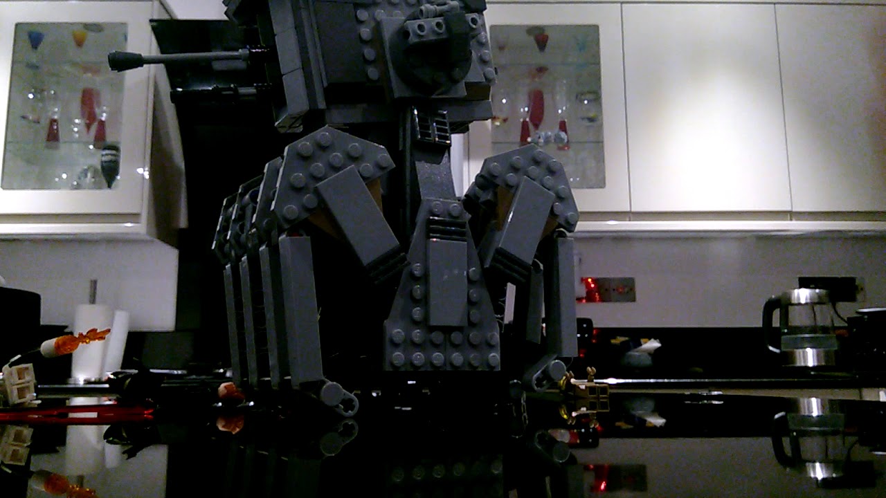 THE LAST JEDI FIRST ORDER HEAVY SCOUT WALKER - YouTube