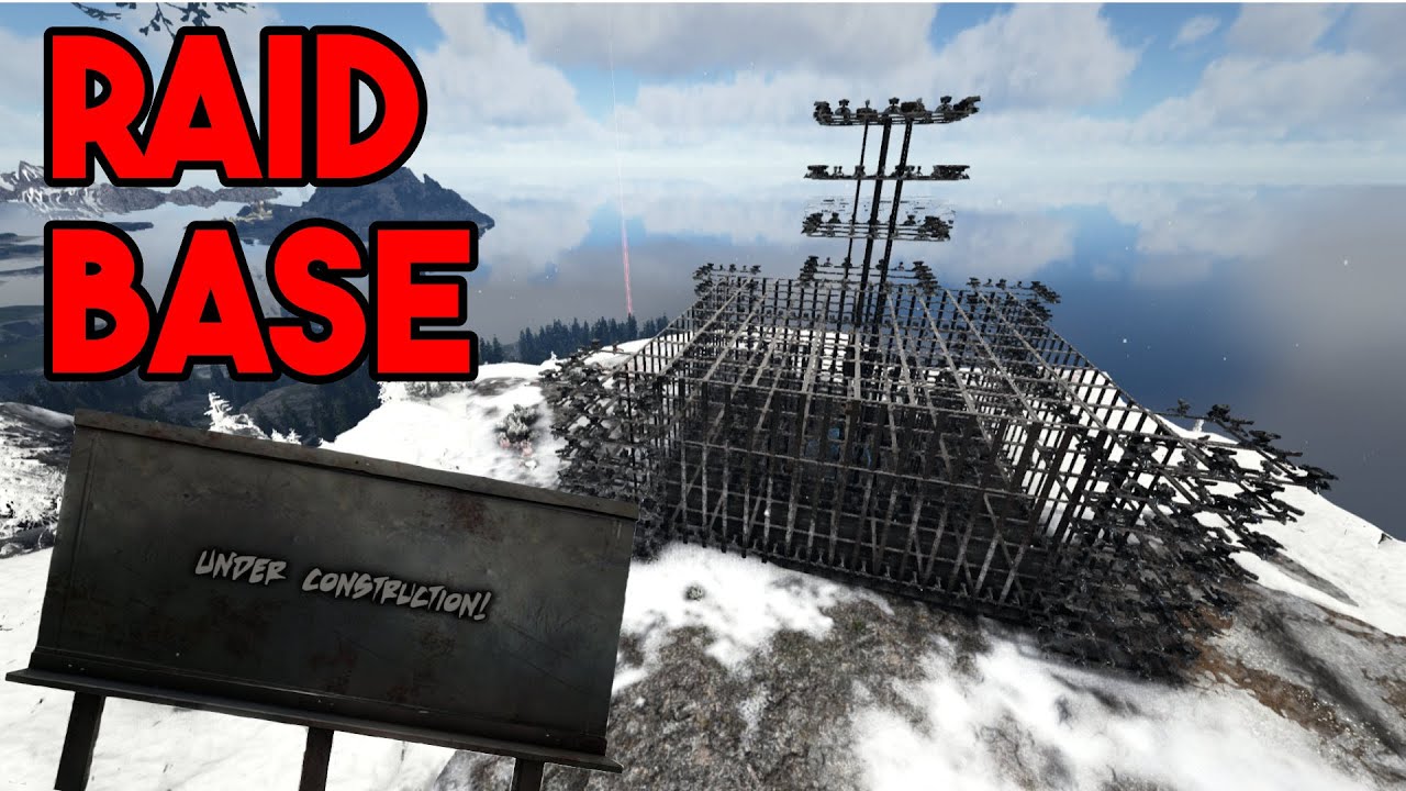 Building A Massive Open World Raid Base - YouTube