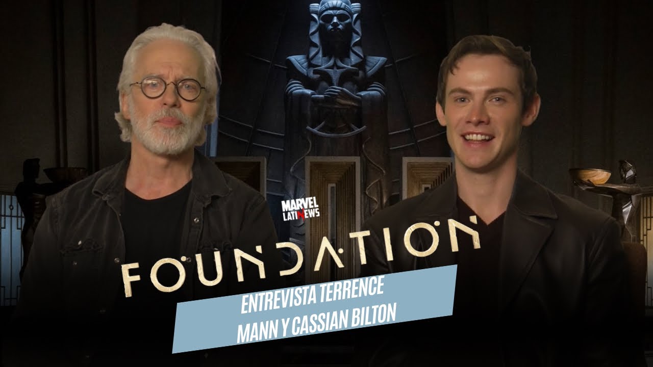 Terrence Mann & Cassian Bilton Interview | Foundation Season 3 Apple ...