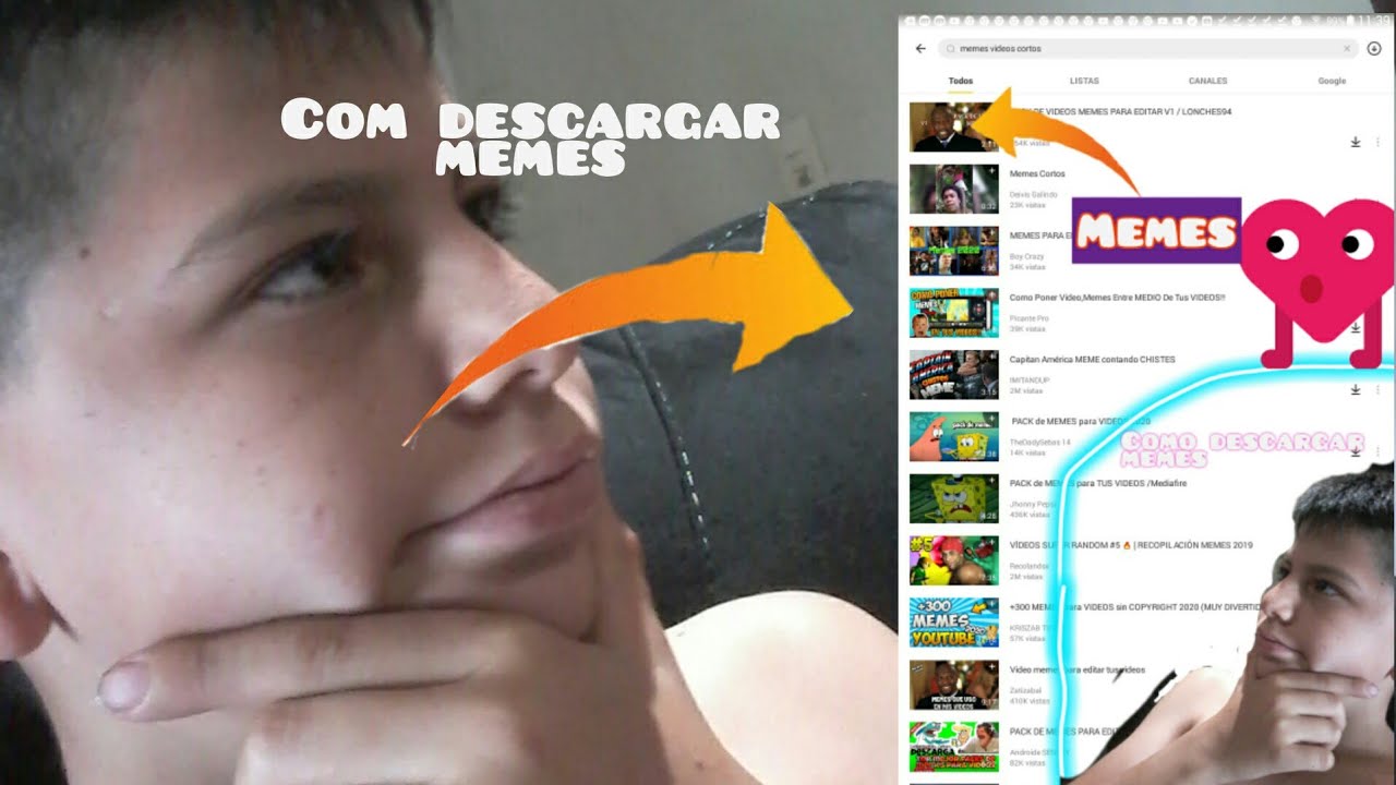 Como descargar memes fasil - YouTube