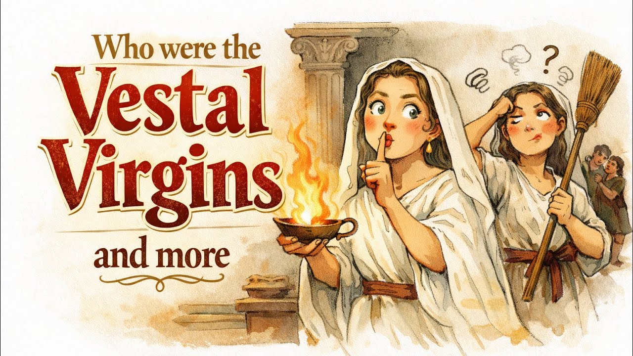 Who were the Vestal Virgins and more #history - YouTube