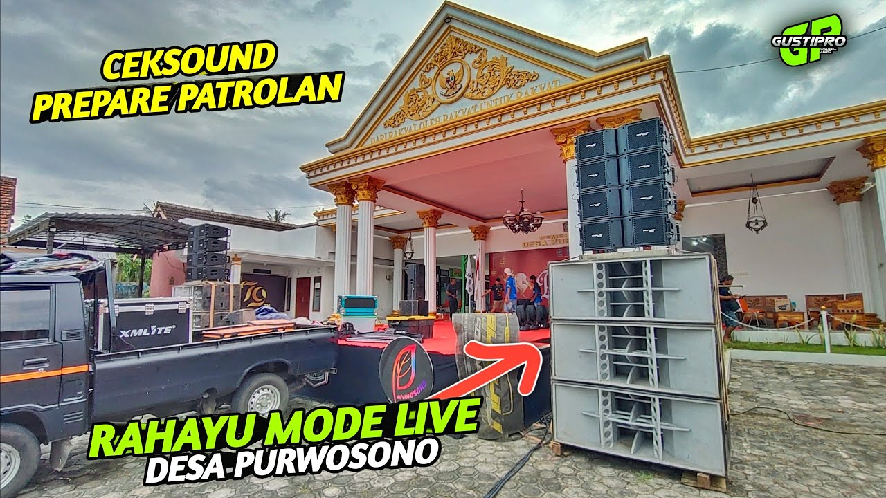 RAHAYU Ceksound Mode Live Patrolan di Desa PURWOSONO - YouTube