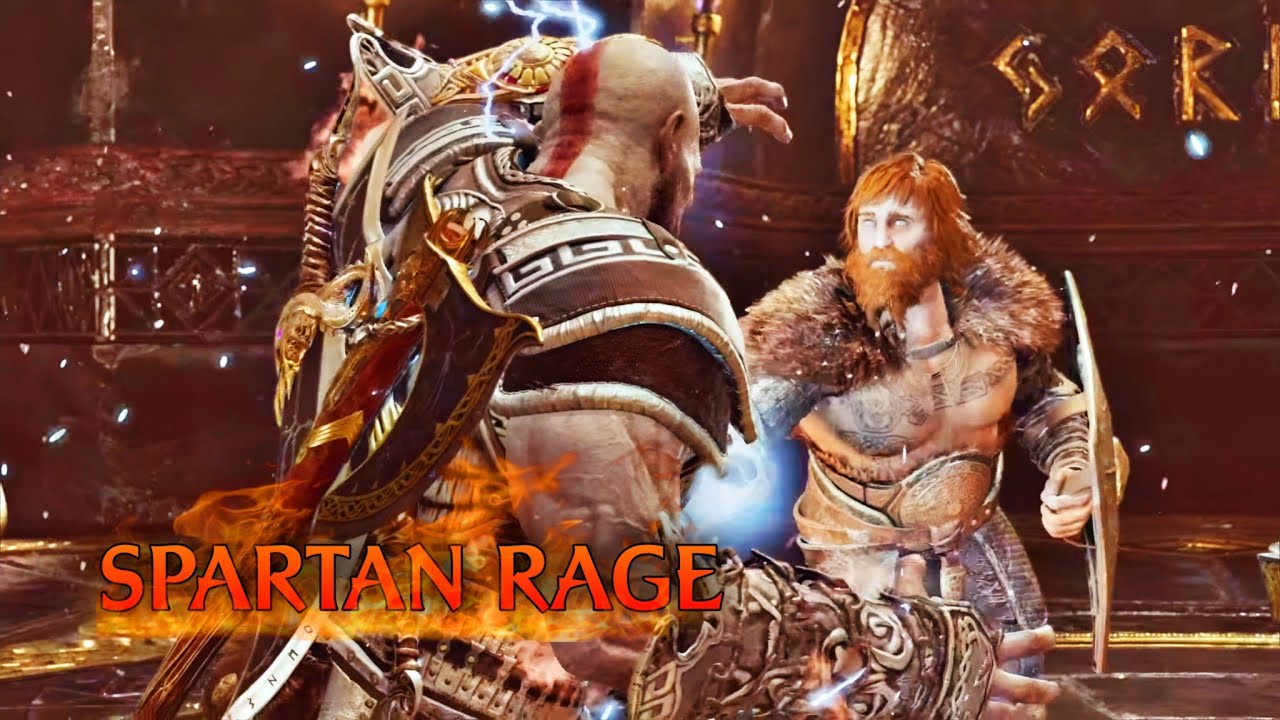No Norse weapon can withstand Spartan Rage | GOW 2018 NG+ - YouTube