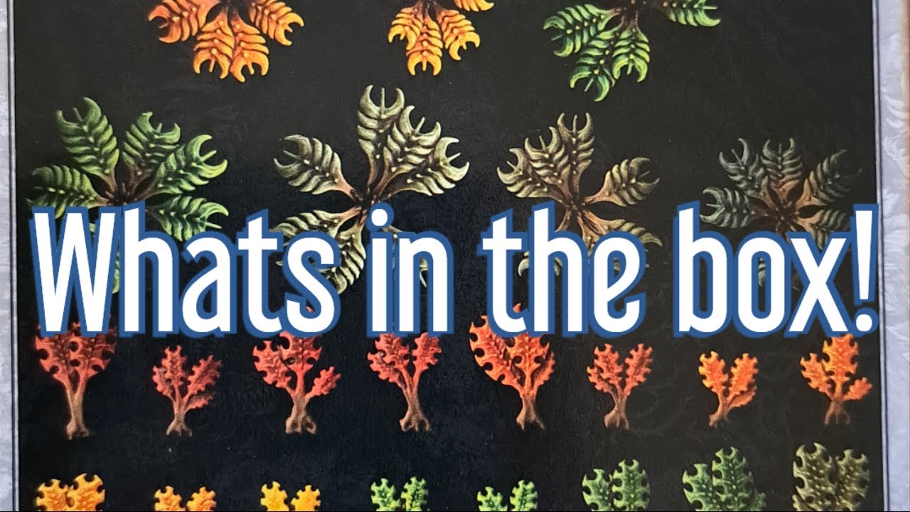 Citadel Barbed Bracken, what's inside the box. Basing material. - YouTube