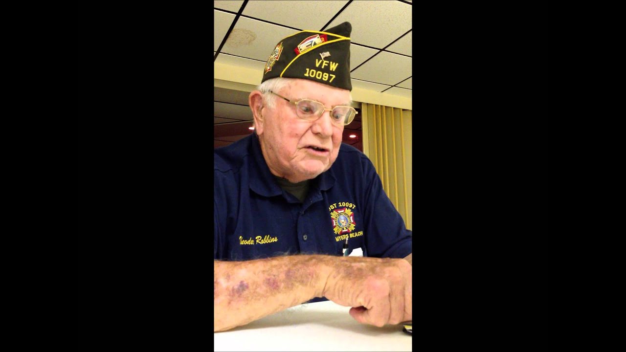 WWII Veteran, Teddy Robbins - YouTube
