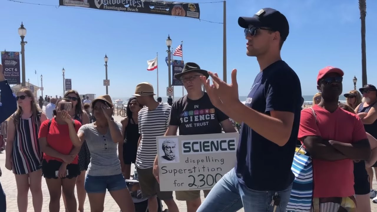 Atheist vs. Christian - Fascinating Public Debate - YouTube