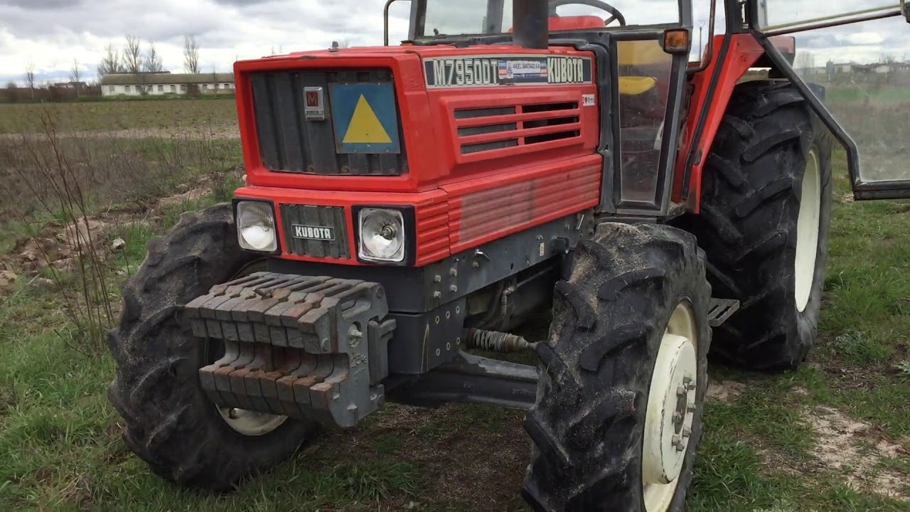 KUBOTA M7950DT Tractor - YouTube