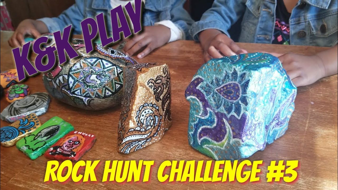 Painted Rock Challenge Episode 4 for Kids - YouTube