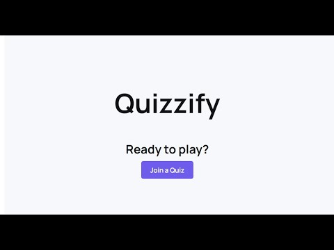 Quizzify Demo - YouTube