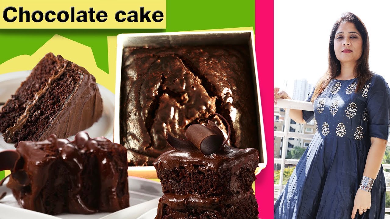 3 ingredient CHOCOLATE CAKE Recipe In Lock Down Without Egg, Oven ...