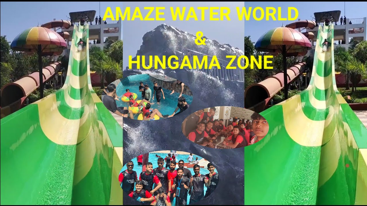 #AMAZE WATER WORLD & Hungama zone, RAJGIR - YouTube