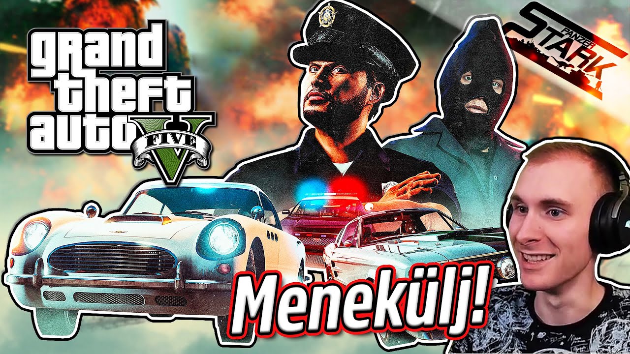 GTA 5 - 150.Rész (Menekülj Ha Tudsz! 😅) - Stark - YouTube