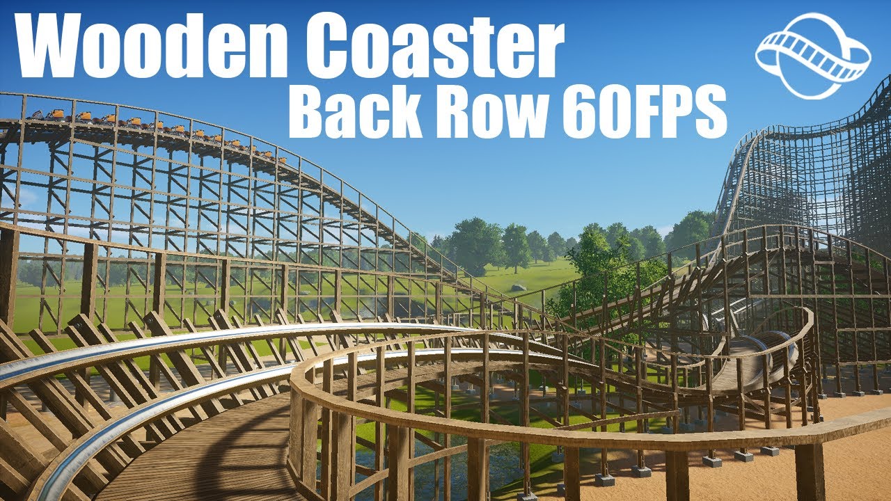 | Wooden Coaster | Back row | Planet Coaster | - YouTube