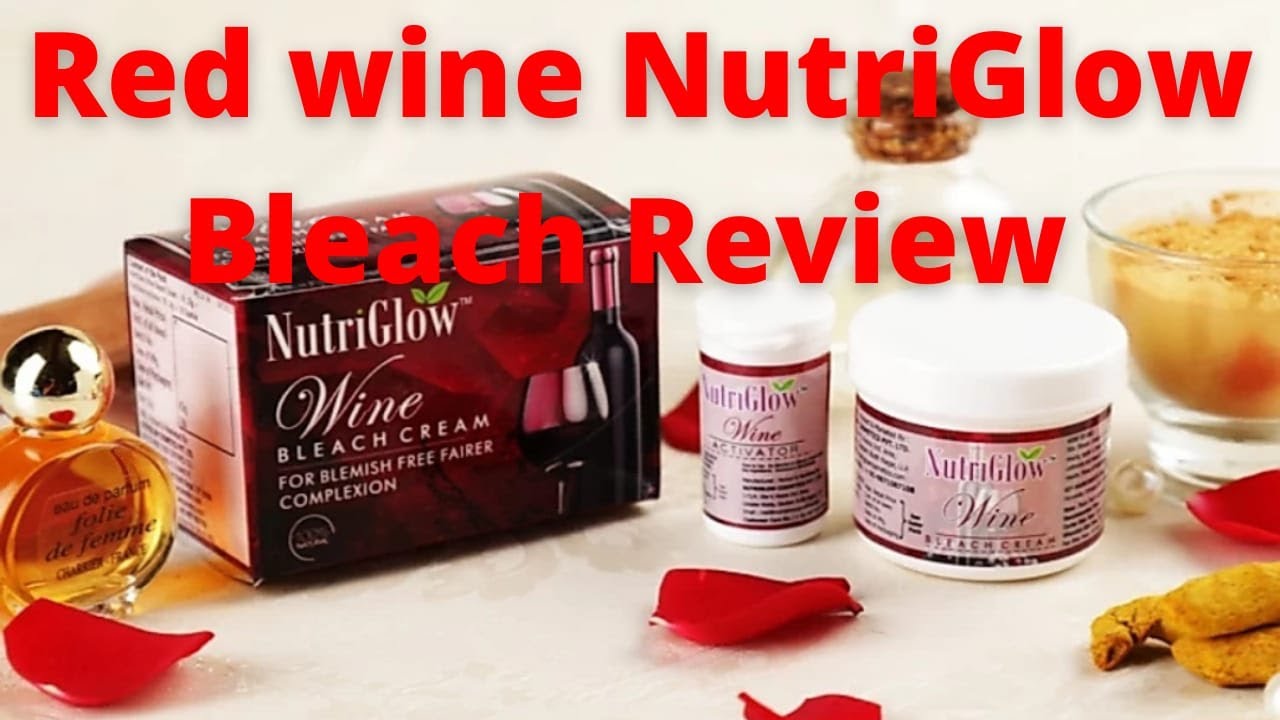 New Bleach Review || Red Wine Bleach || How to apply bleach on face ...
