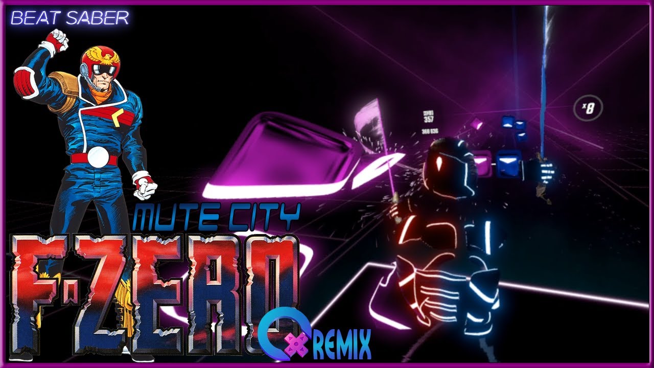 BEAT SABER | Mute City (Qumu Remix) from F-Zero | Expert - YouTube