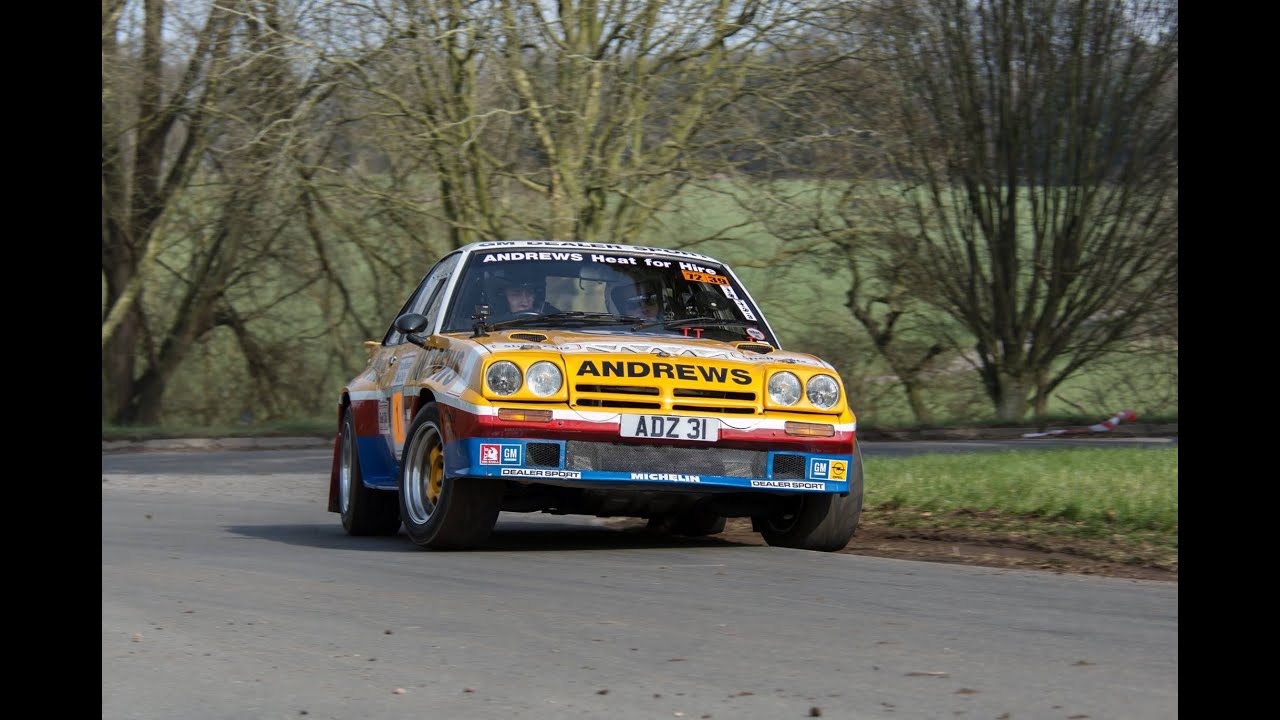 Retro Opel Rallying with Russell Brookes & Andrews Heat For Hire - YouTube