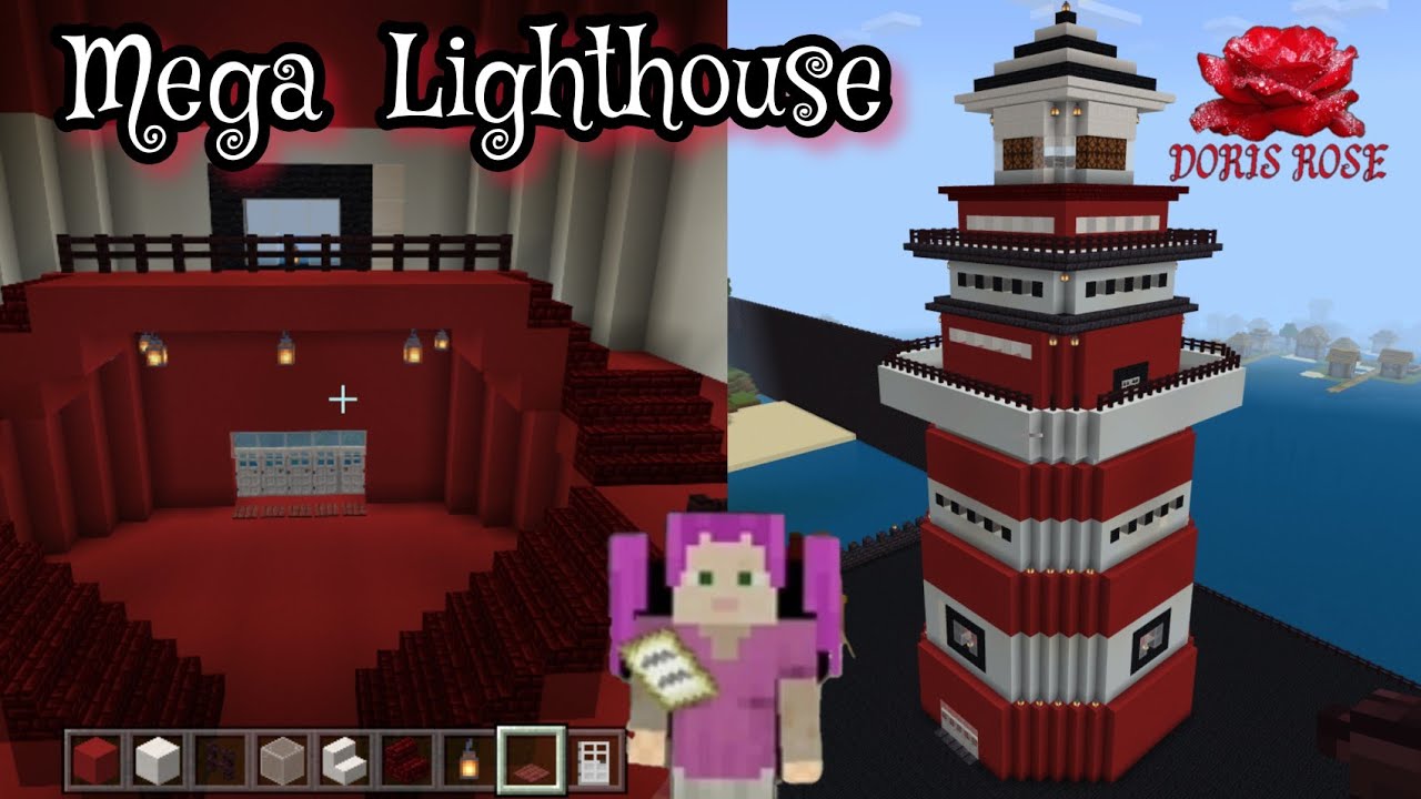 MEGA Lighthouse Build - Craftopia Gardens - YouTube
