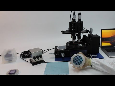 idonus MAS-DIM: Shadow Mask Aligner combined with a Double Image Microscope