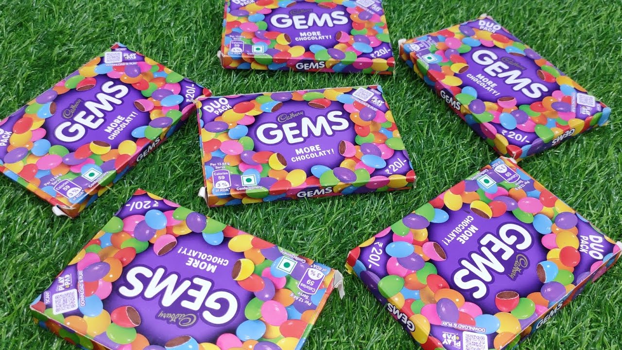 Gems opening video l lot's of candies l suprise toys l Cadbury ...