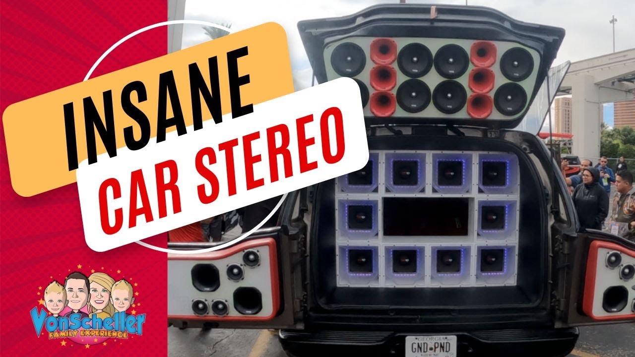 SEMA Show 2022: Insane Car Audio Speakers - YouTube