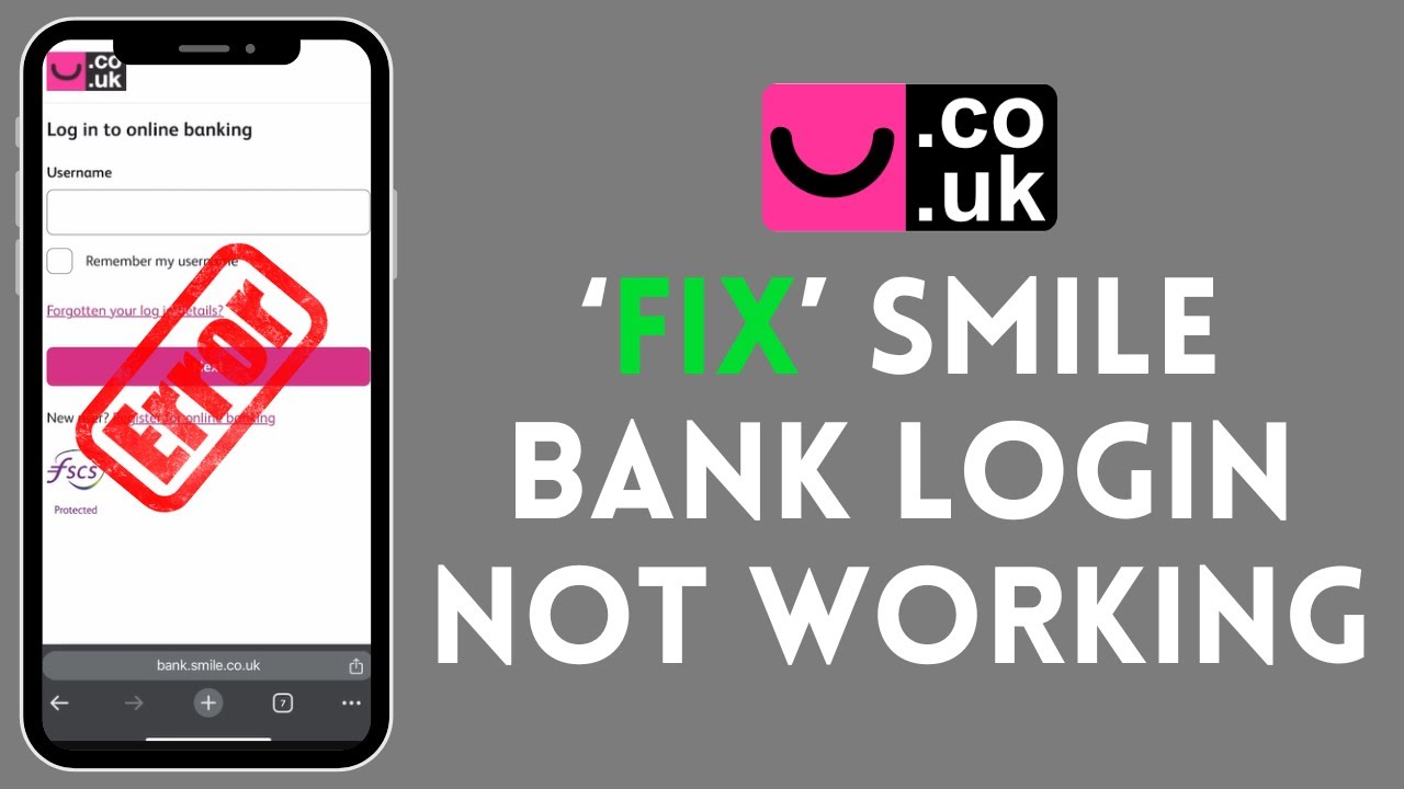 How to Fix Smile Bank Login Not Working 2024? - YouTube