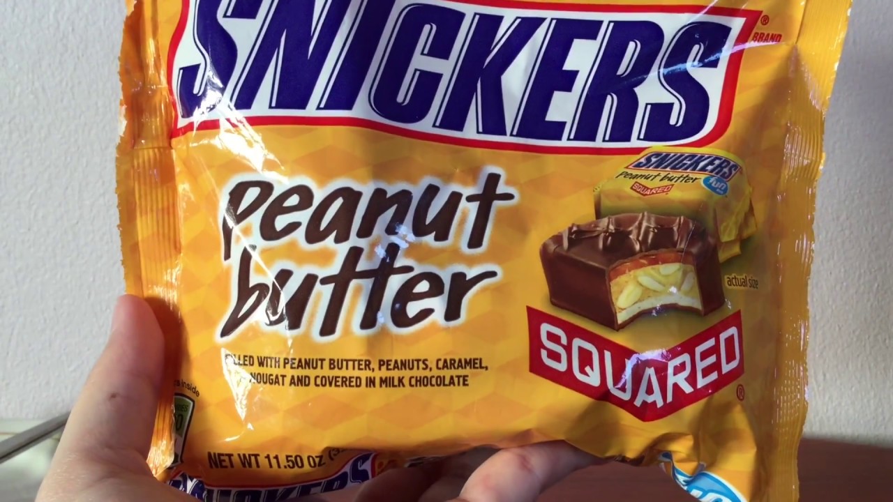SNICKERS Peanut Butter Squared Fun Size Chocolate Candy Bars! | No ...