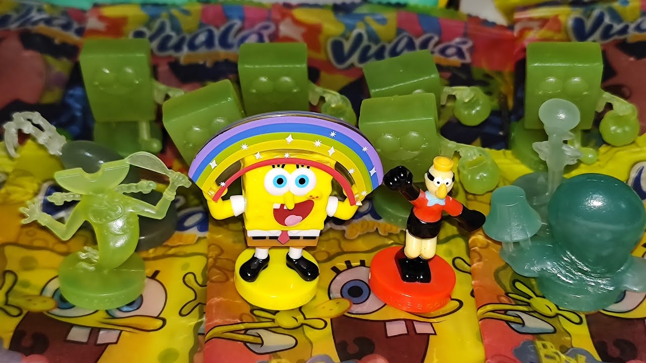 Figuras Bob Esponja Imaginación Chico Perseve Holandés Volador Gary ...