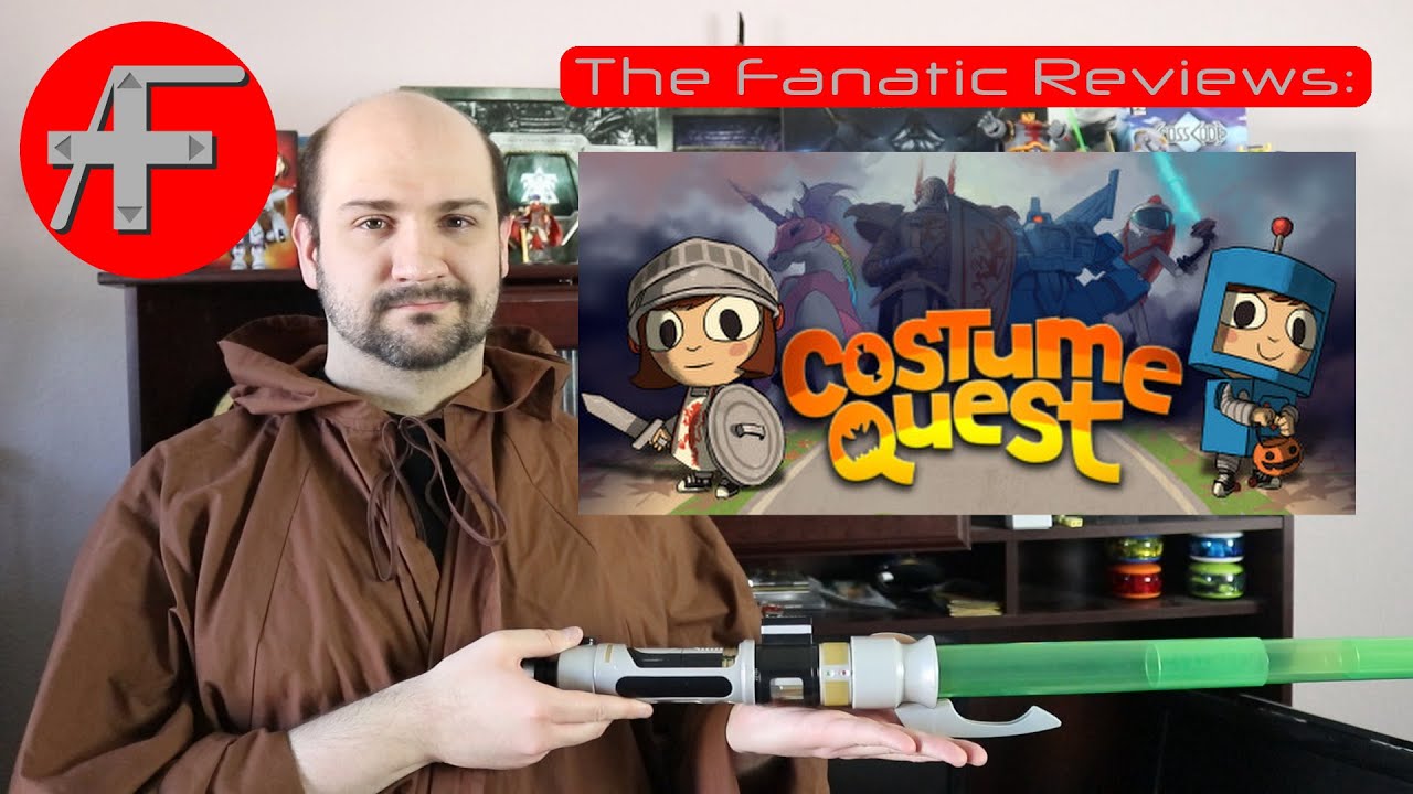 The Fanatic Reviews: Costume Quest - A Halloween-themed RPG by Double Fine Productions - YouTube