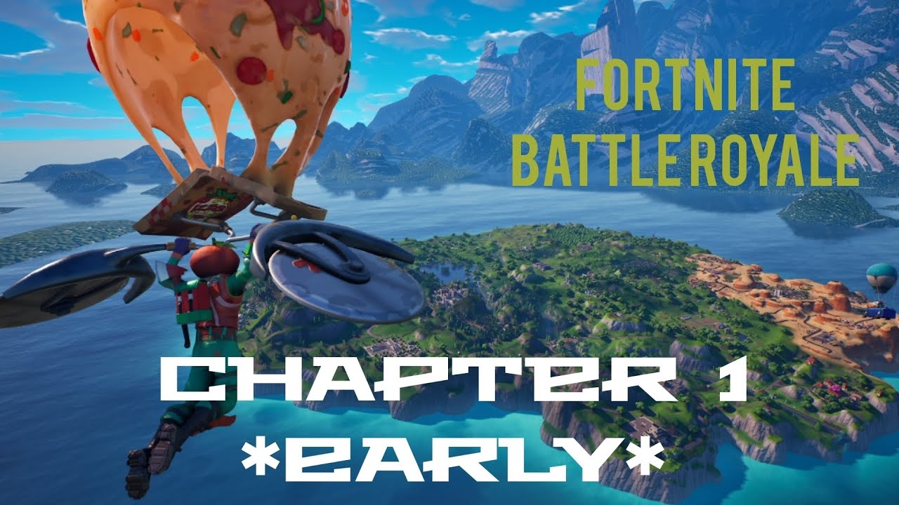 Fortnite - I Played Chapter 1 Fortnite *EARLY* - YouTube