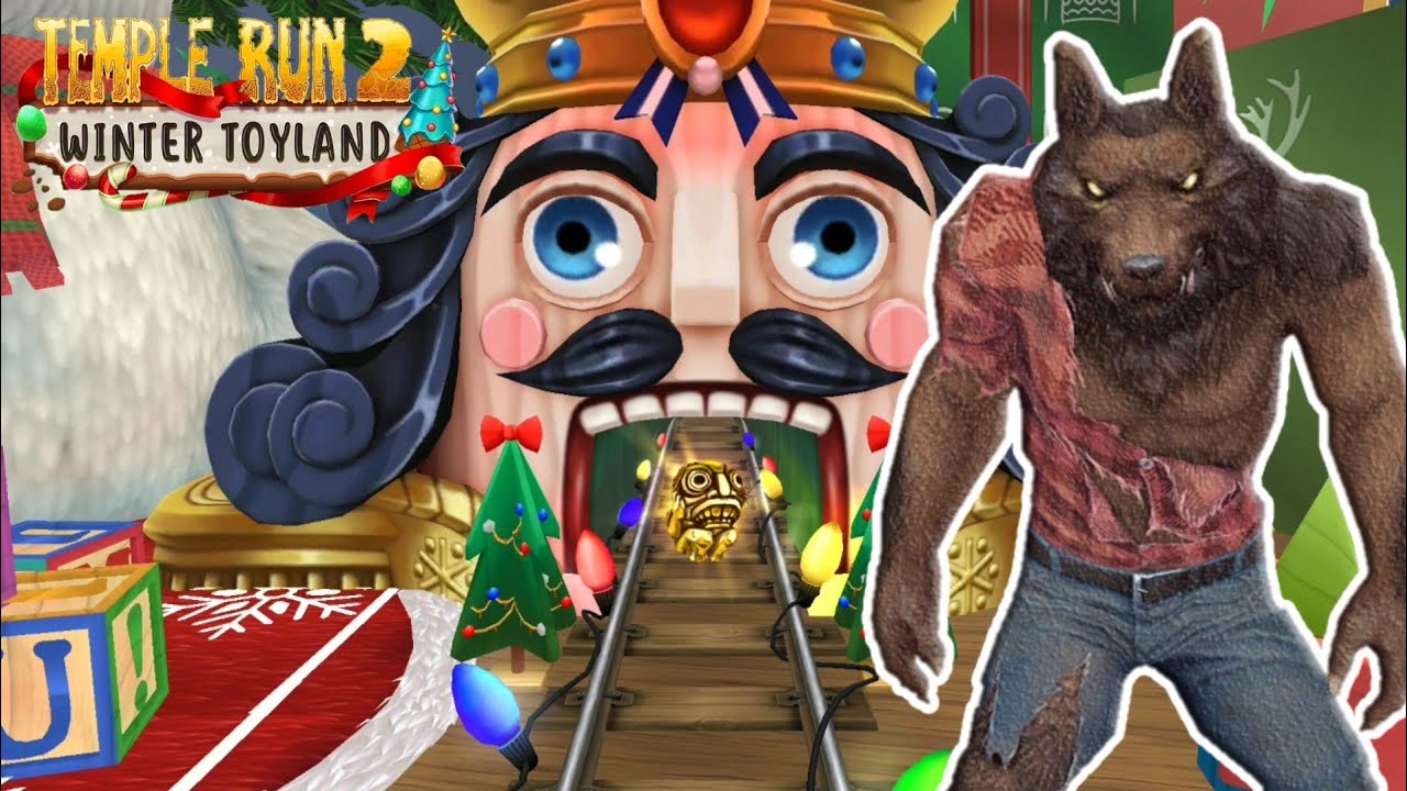 Wolfman Running in Winter Toyland Christmas Map Temple Run 2 YaHruDv ...