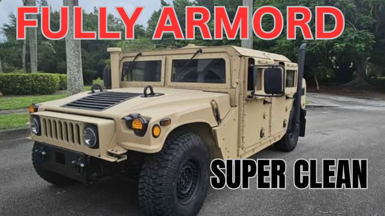 MONSTER ARMORED HUMVEE SLANTBACK BUILD FULLY RESTORED FOR SALE ...
