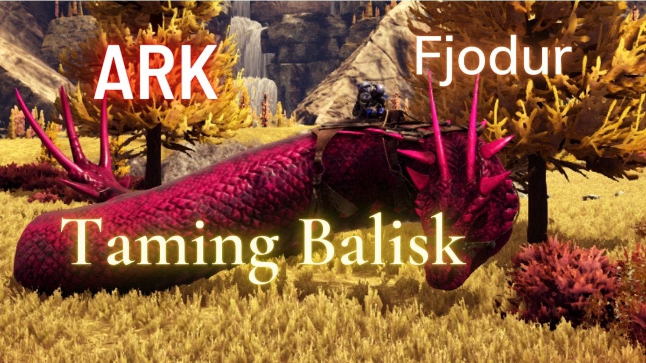 ARK | Forsaken World | Taming Basilisk - Thuần Hóa Dễ Dàng Rắn Basilisk ...