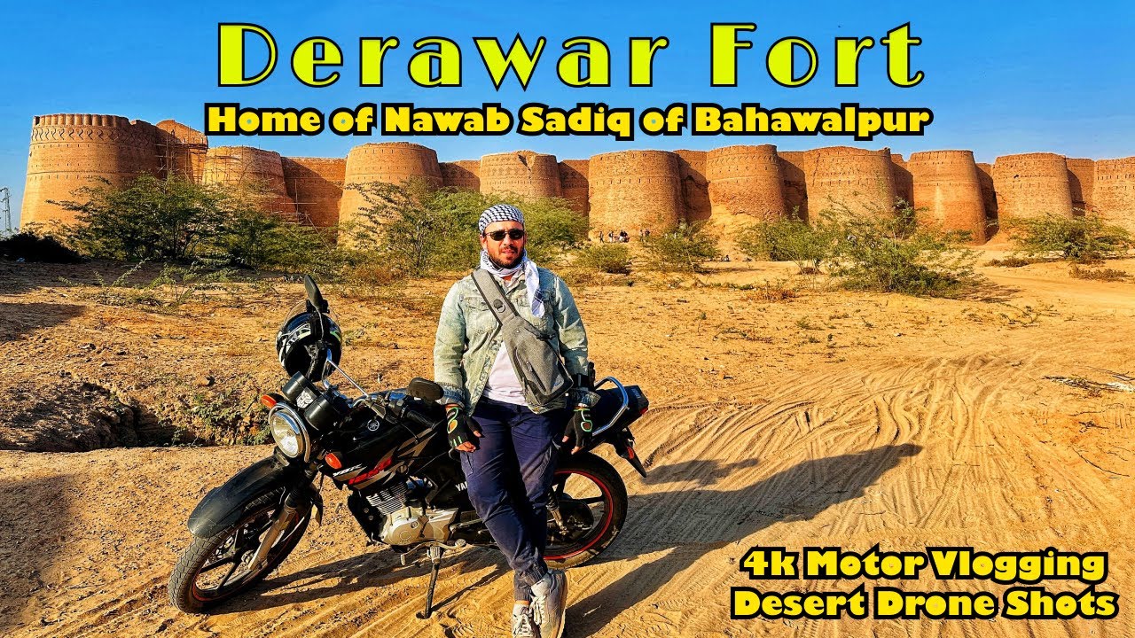 Derawar Fort Like Never Before! Motorbike Ride & Breathtaking Drone ...