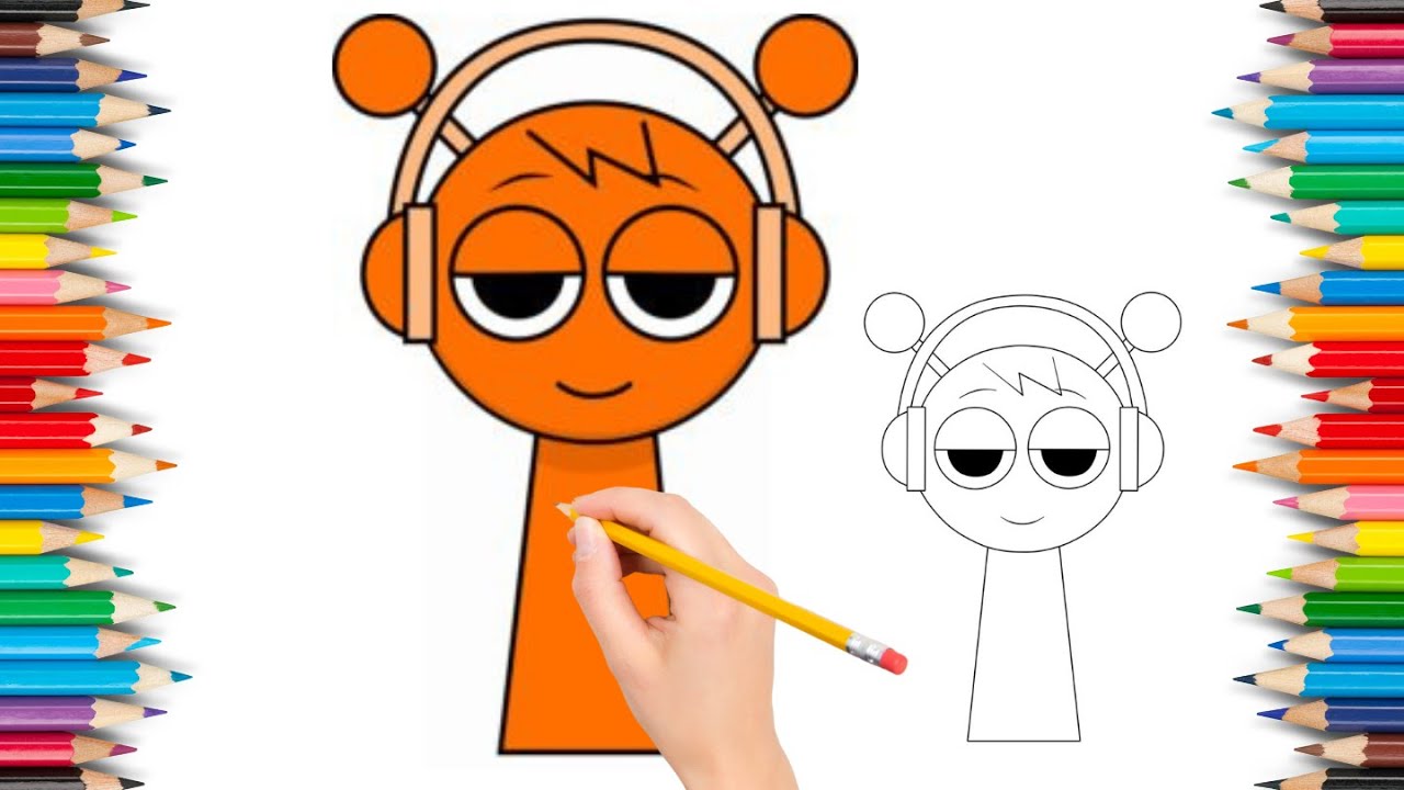 Step-by-Step Guide to Drawing OREN INCREDIBOX SPRUNKI – Easy Guide ...
