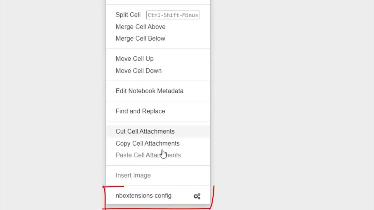 NB Extensions für Jupyter Notebooks - YouTube