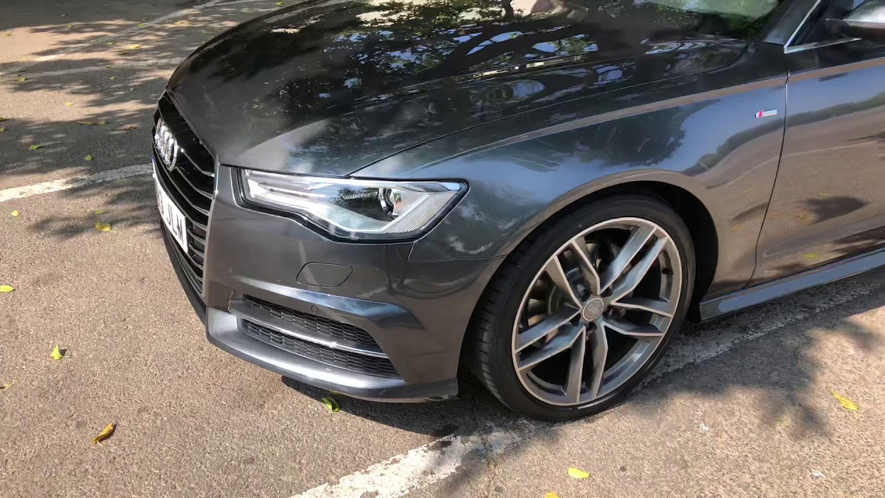 Audi A6 gris daytona efecto perla - YouTube