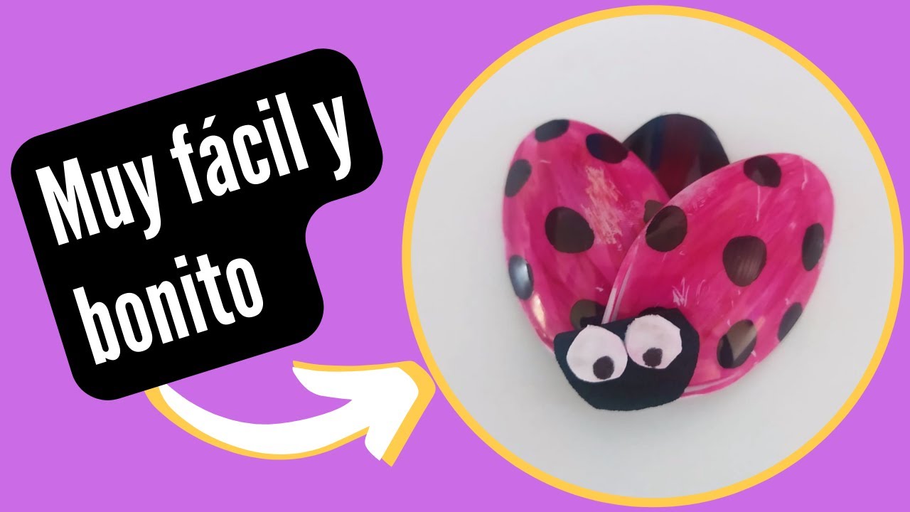 Manualidad fácil para el cole con material reciclado con cucharas de ...