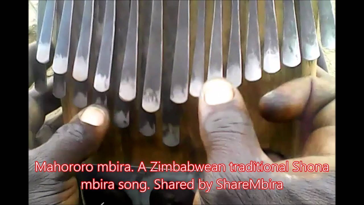 Mahororo mbira variation A Zimbabwean Traditional Shona mbira song ...