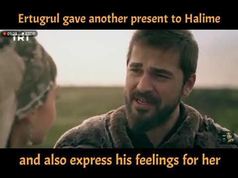 Ertugrul present Halime another beautiful gift l Engin Altan Düzyatan l Esra bilgic l Ertugrul ghazi