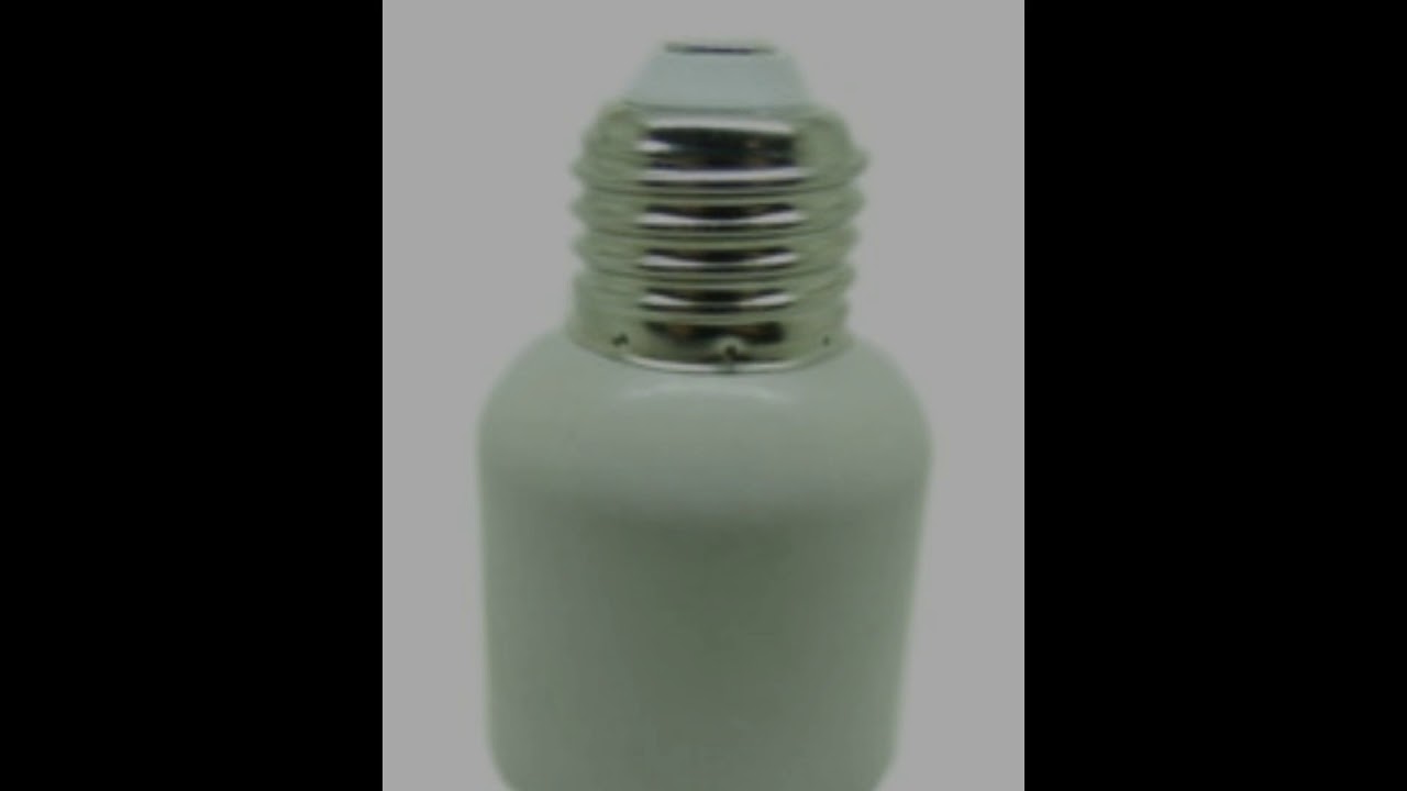 Product #69191-E27 Male to G12 Female Ceramic Socket Converter - YouTube