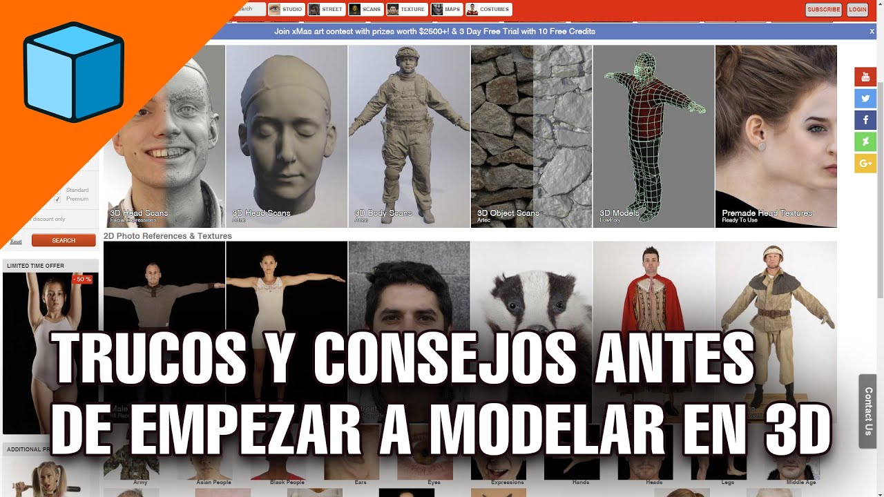 Trucos y Consejos para modelar en 3D | Giancr - YouTube