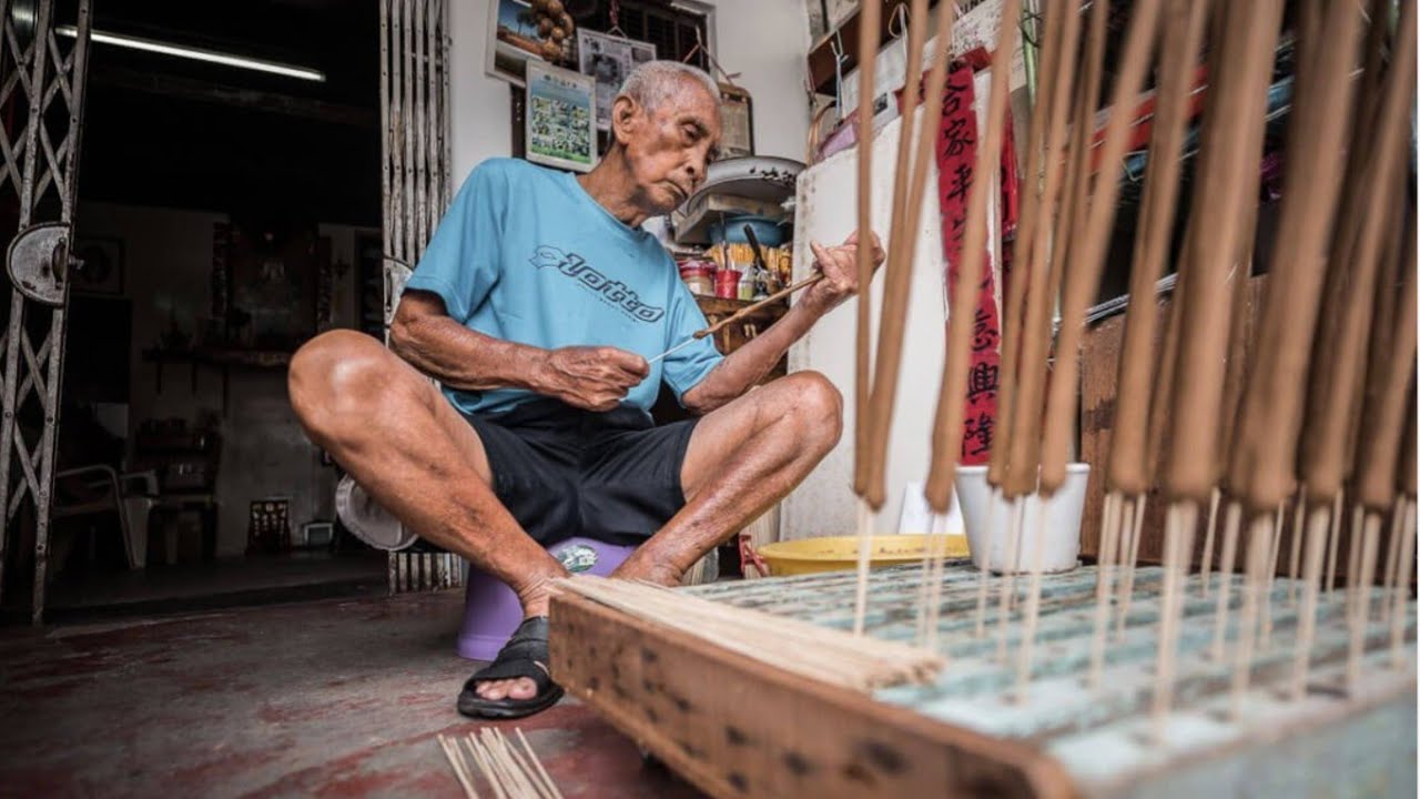 The Last Hand-made Joss Stick - YouTube