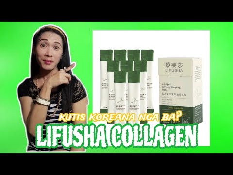 REVIEW LIFUSHA COLLAGEN FIRMING SLEEPING MASK - YouTube