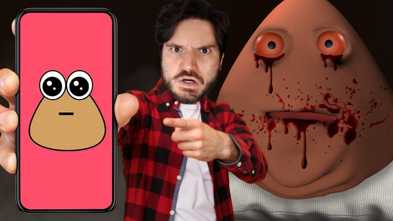 O JOGO DE TERROR DO POU! - YouTube