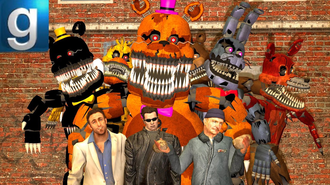 GMod FNaF | Nightmares on the Run! (Part 1) - YouTube