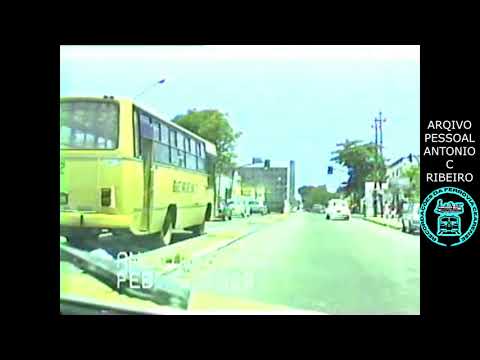 EM 1988, LEVANTAMENTO DO TRAJETO DO METRÔ DE FORTALEZA, ESSA VISTORIA FOI FEITA POR ENG. DA RFFSA